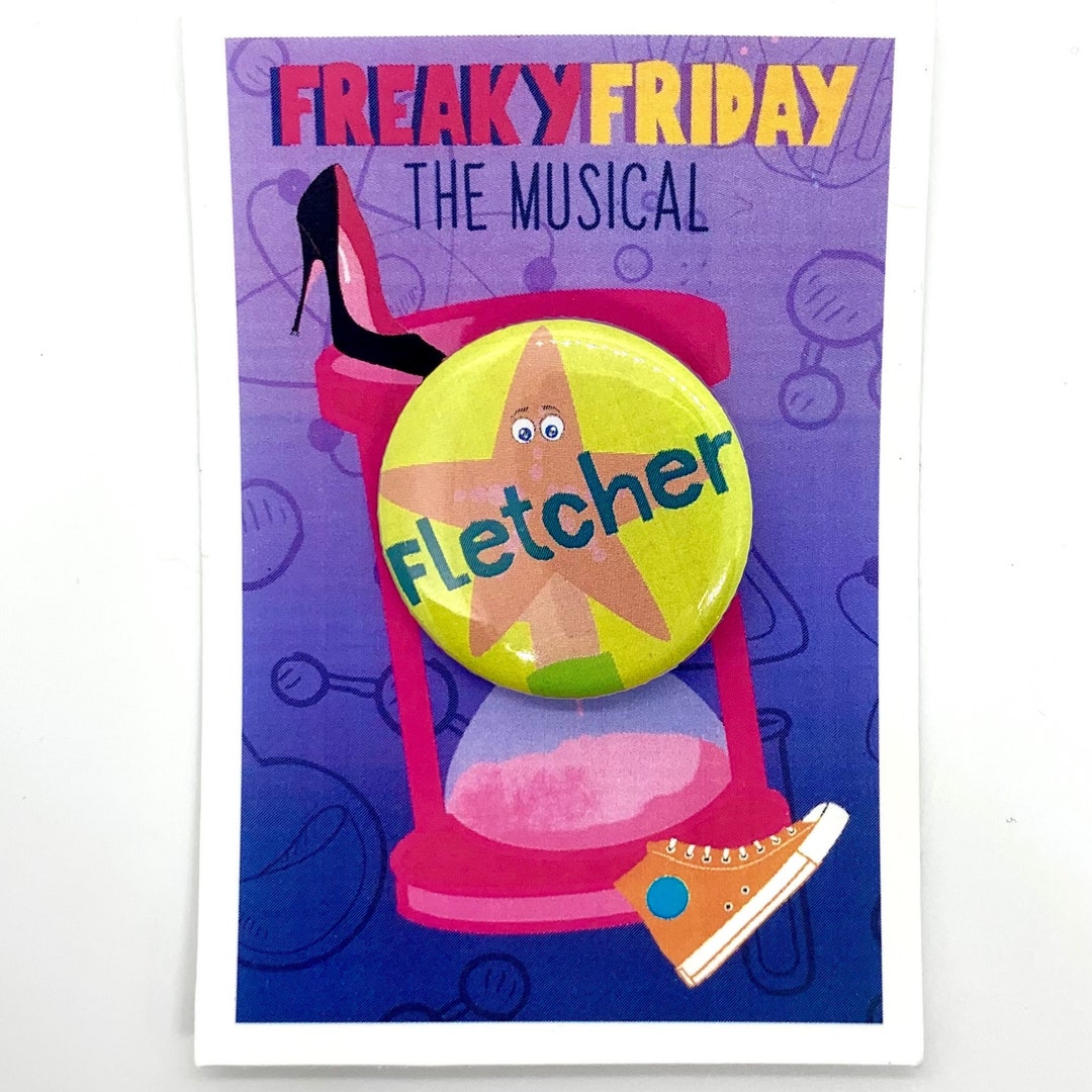 Freaky Friday the Musical Fletcher Inspired Pin, Badge, Magnet, Button ...