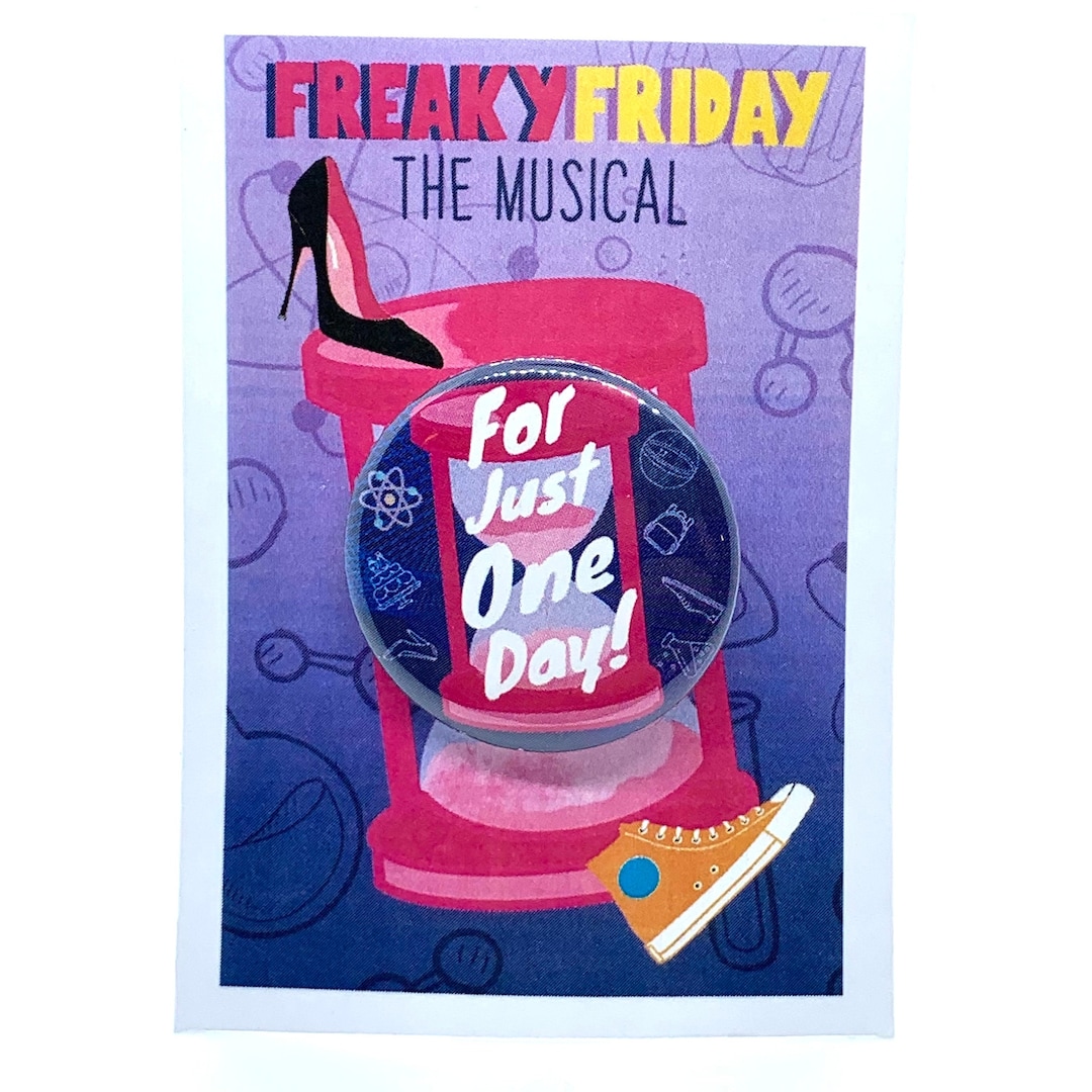 Freaky Friday the Musical for Just One Day, Hourglass Inspired Pin ...