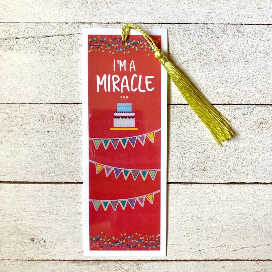 Matilda the Musical I’m A Miracle Inspired Bookmark, Musical Theatre - Etsy