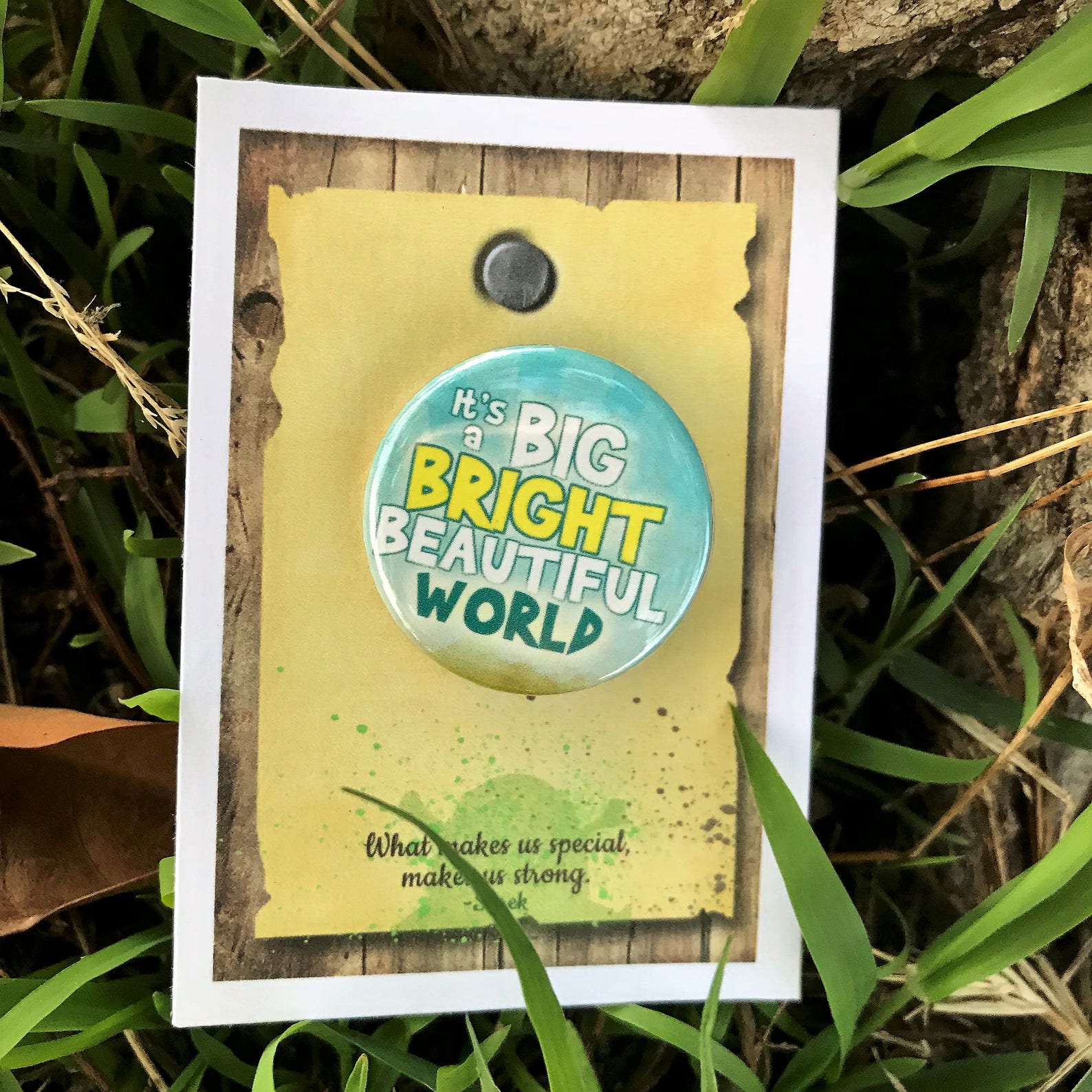 SHREK Musical Inspired Pin Pinback Big Bright Beautiful | Etsy