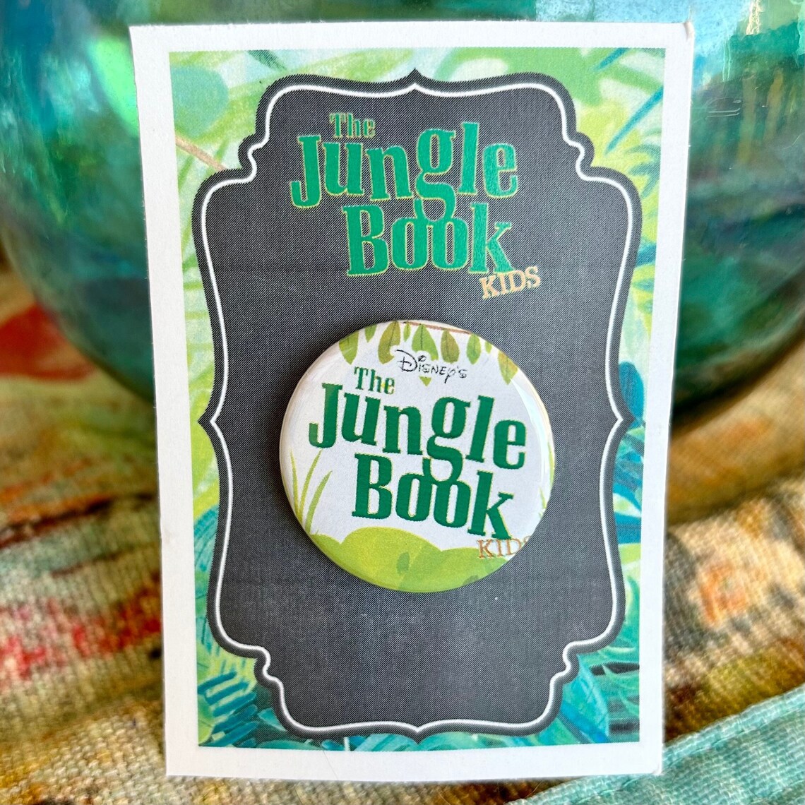 Jungle Book Kids Musical Inspired Pin, Magnet, Badge, Pinback, Musical ...
