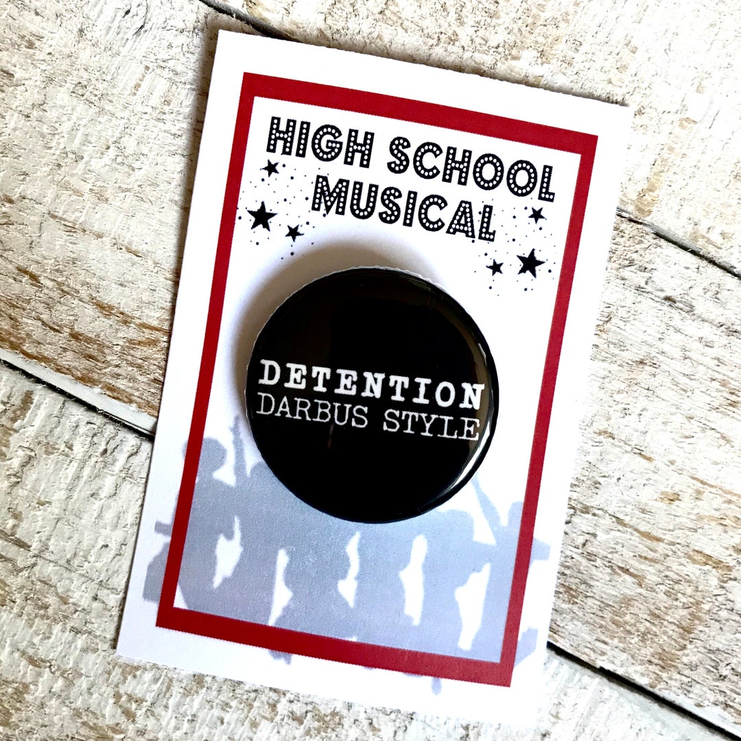 Ms. Darbus, High School Musical Inspired Pin, Magnet, Button, Musical ...