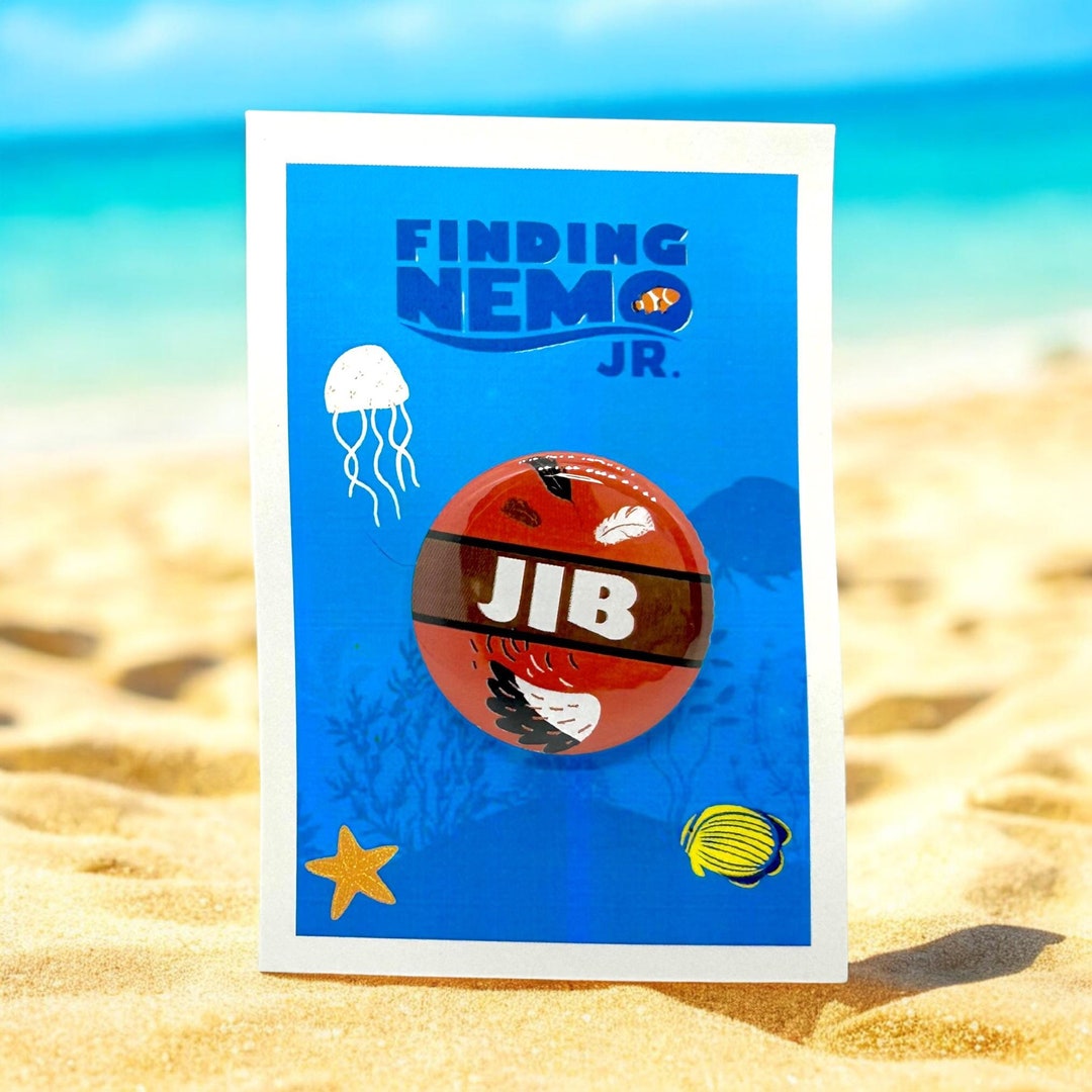 Finding Nemo the Musical Jr.& Kids Jib Pelican Character Pin, Magnet ...