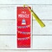 Matilda the Musical Inspired Bookmark Pack, Musical Theatre - Etsy