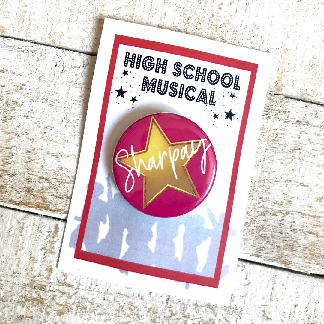 Sharpay High School Musical Inspired Pin, Magnet, Button, Musical ...