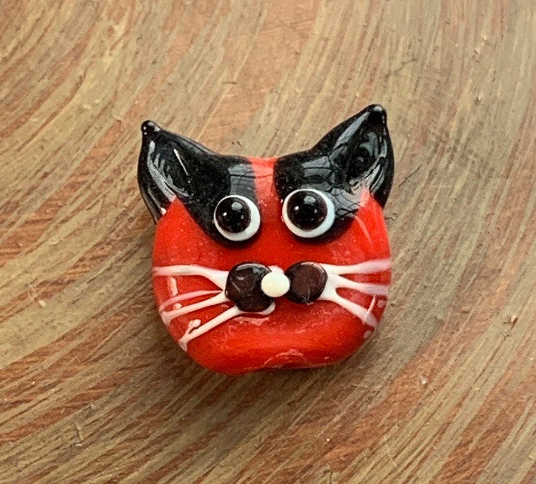 Lenora Dame Rohmaterialien Lampwork Glas katzenförmige Perlen zur ...