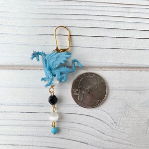 Lenora Dame Mini Dragon Earrings - Etsy