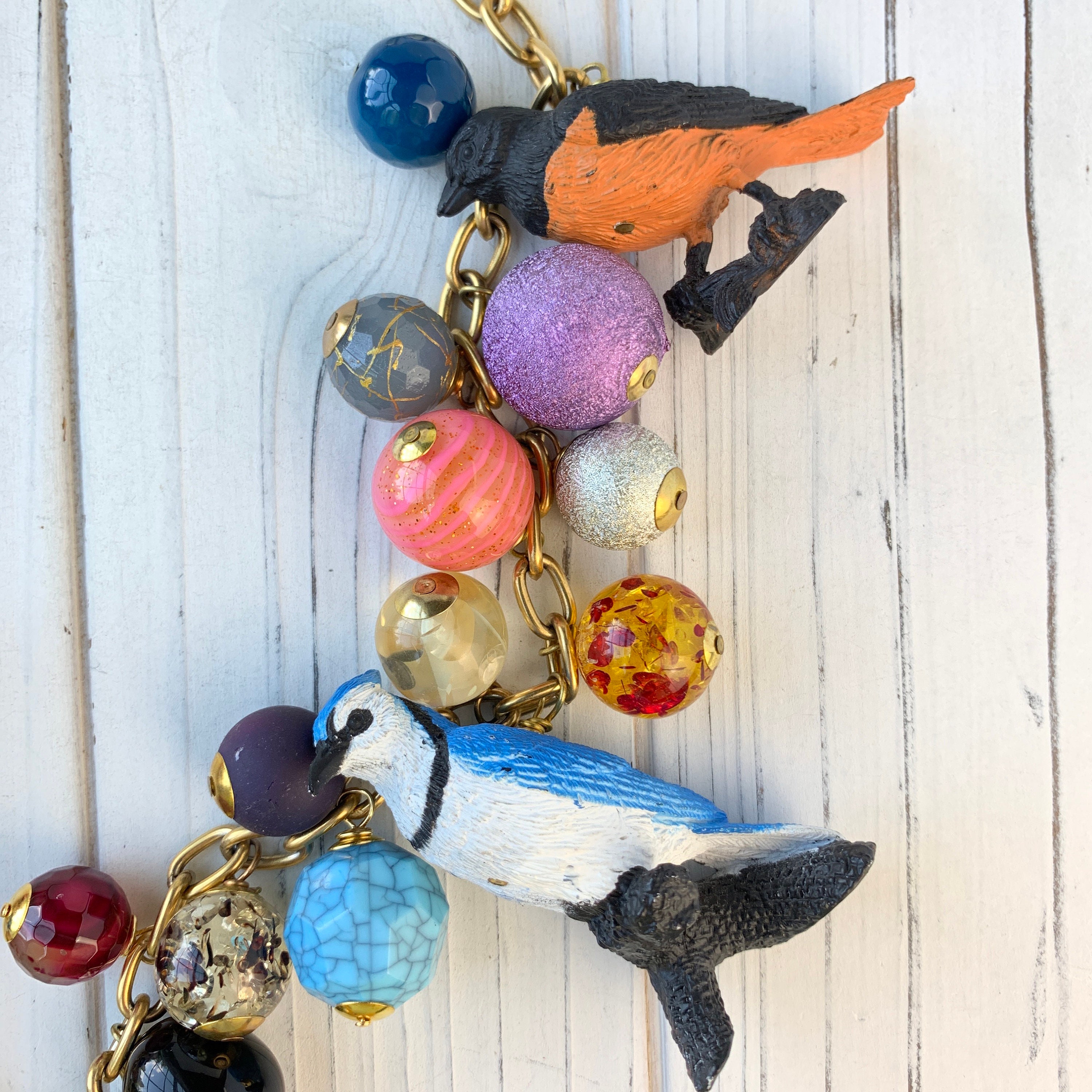 Lenora Dame Lady Bird Long Necklace - Etsy