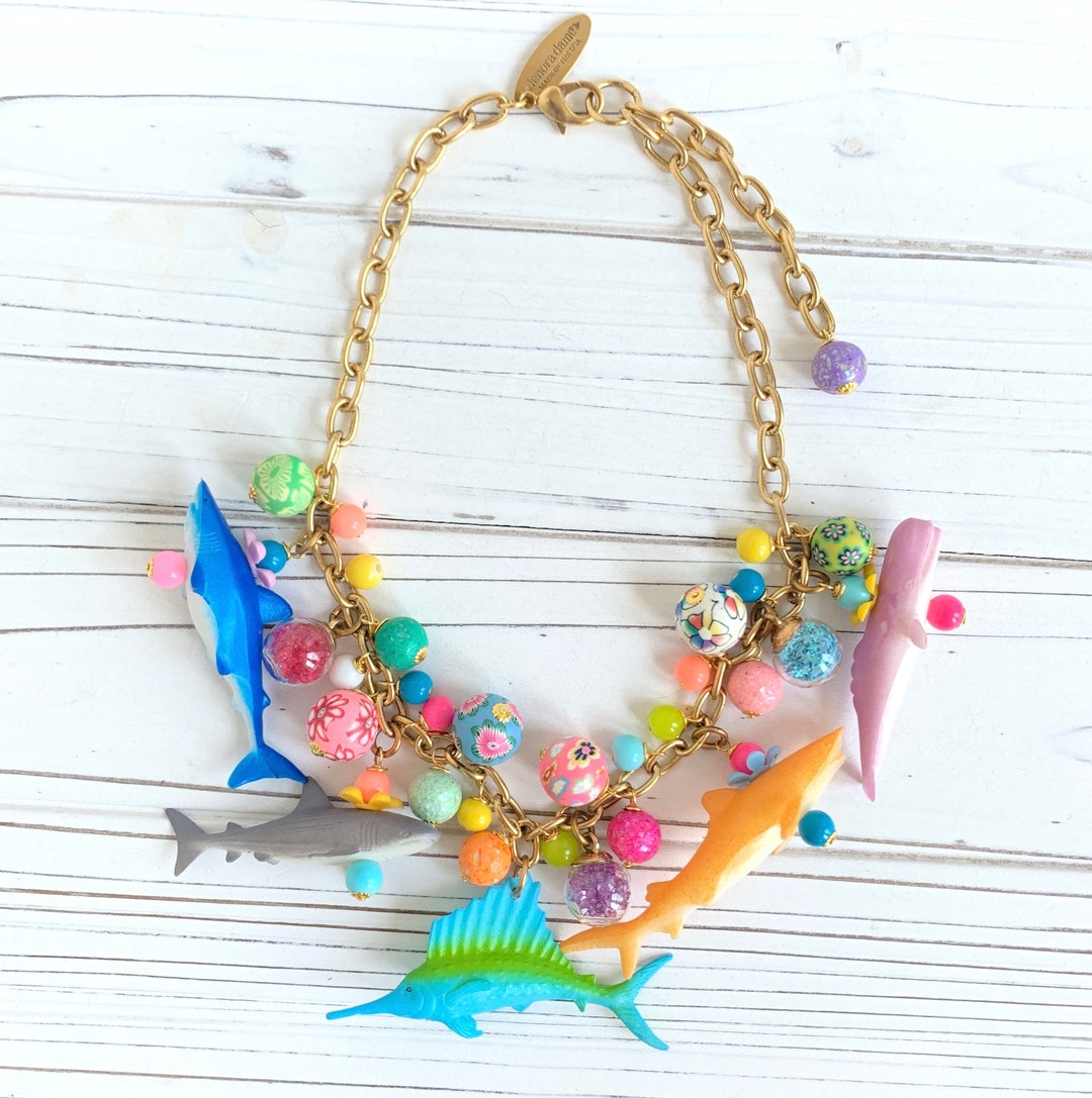 LAST FEW Lenora Dame Bermuda Triangle Charm Necklace - Etsy