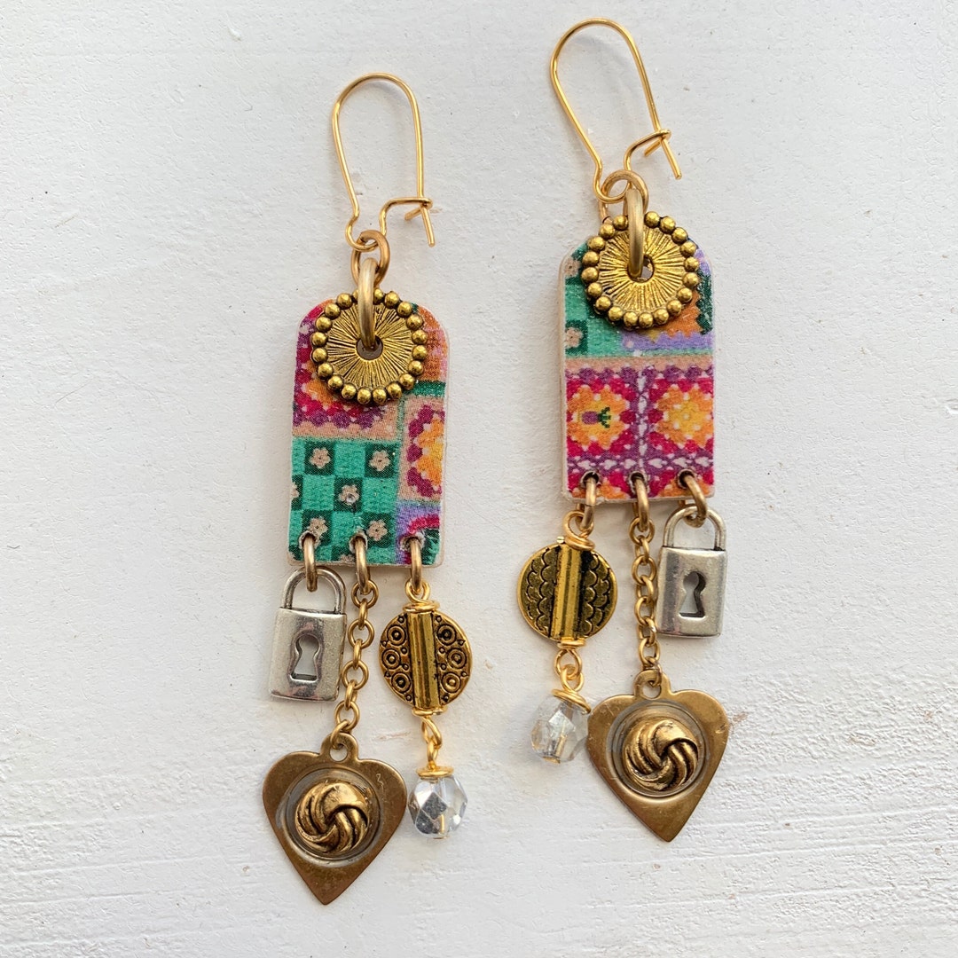 Lenora Dame Windchime Dangle Earrings - Etsy