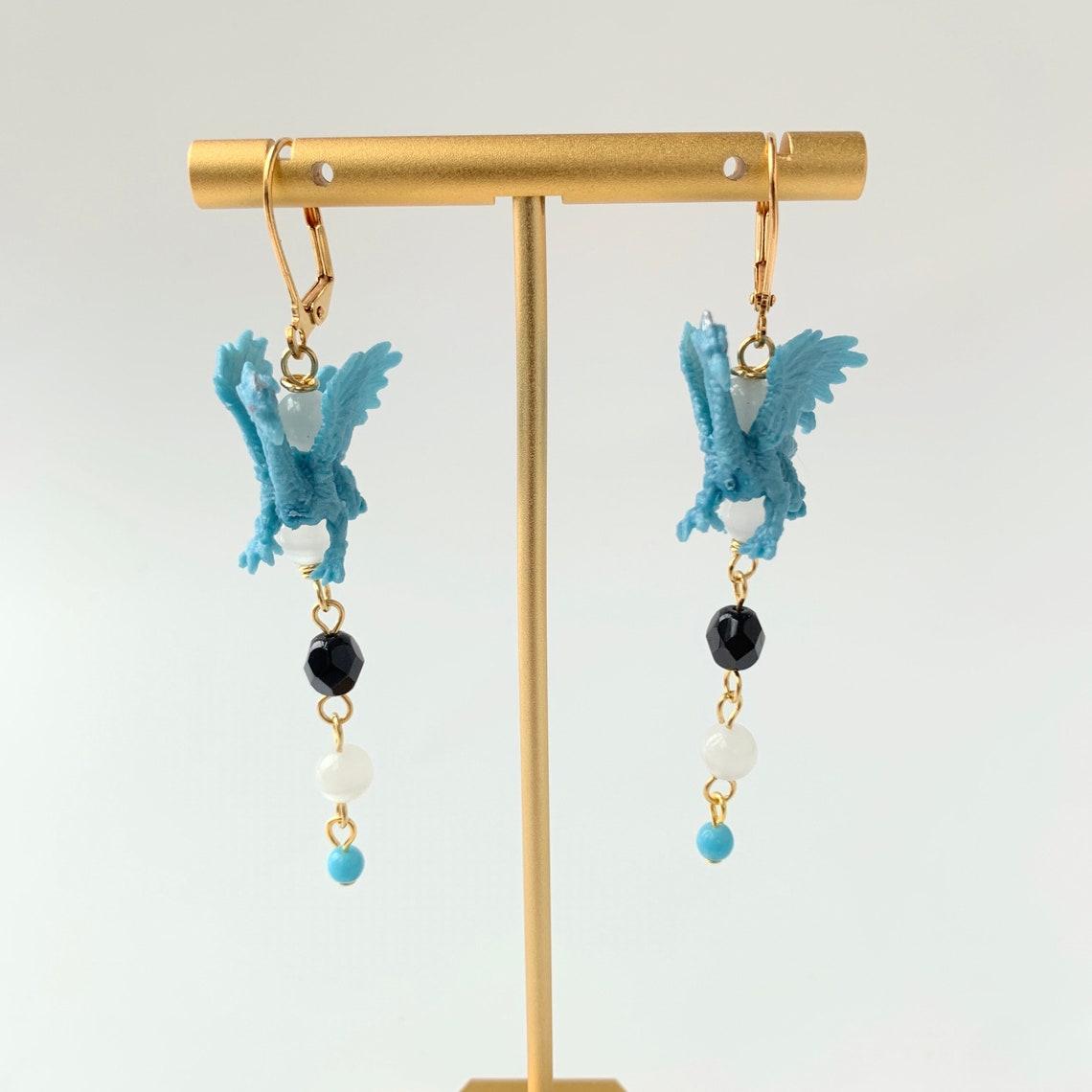 Lenora Dame Mini Dragon Earrings - Etsy