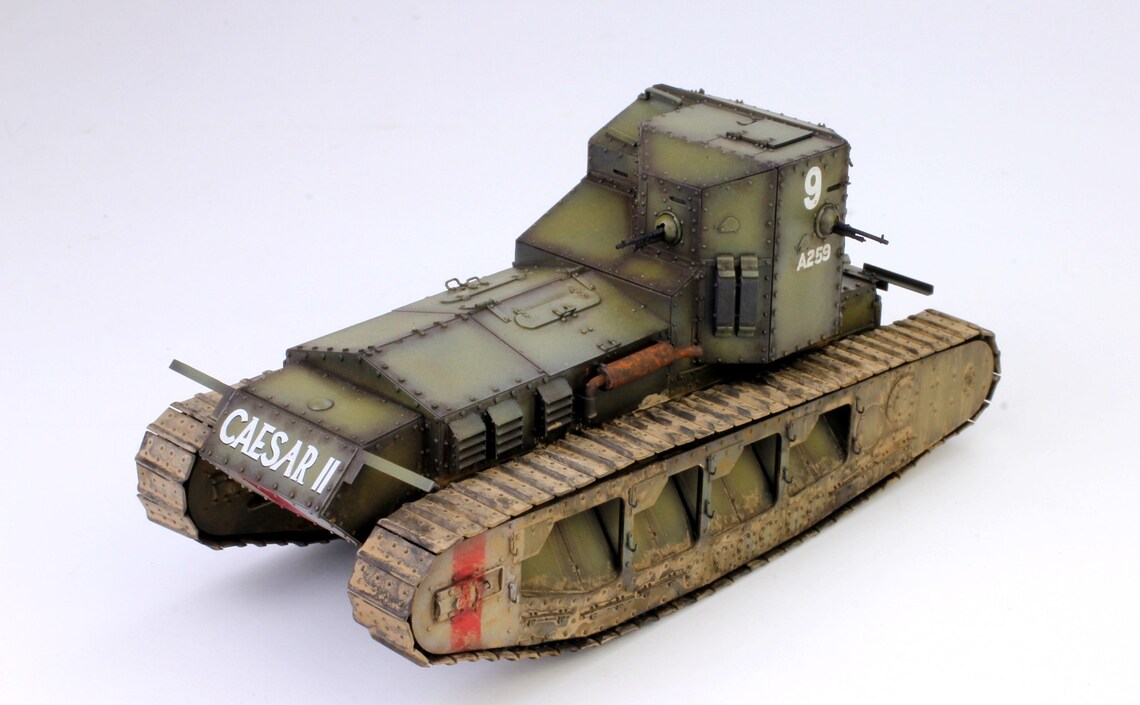 Pro Built Model Mk.a Whippet British Medium Tank WWI 1:35 - Etsy