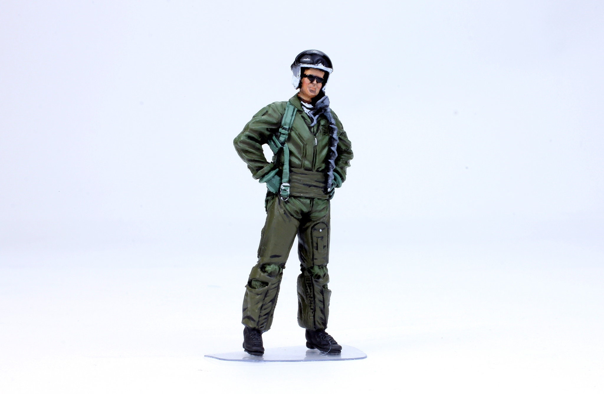 Painted Figure Modern USAF Fighter Pilot for F14 F18 A10 F22 - Etsy