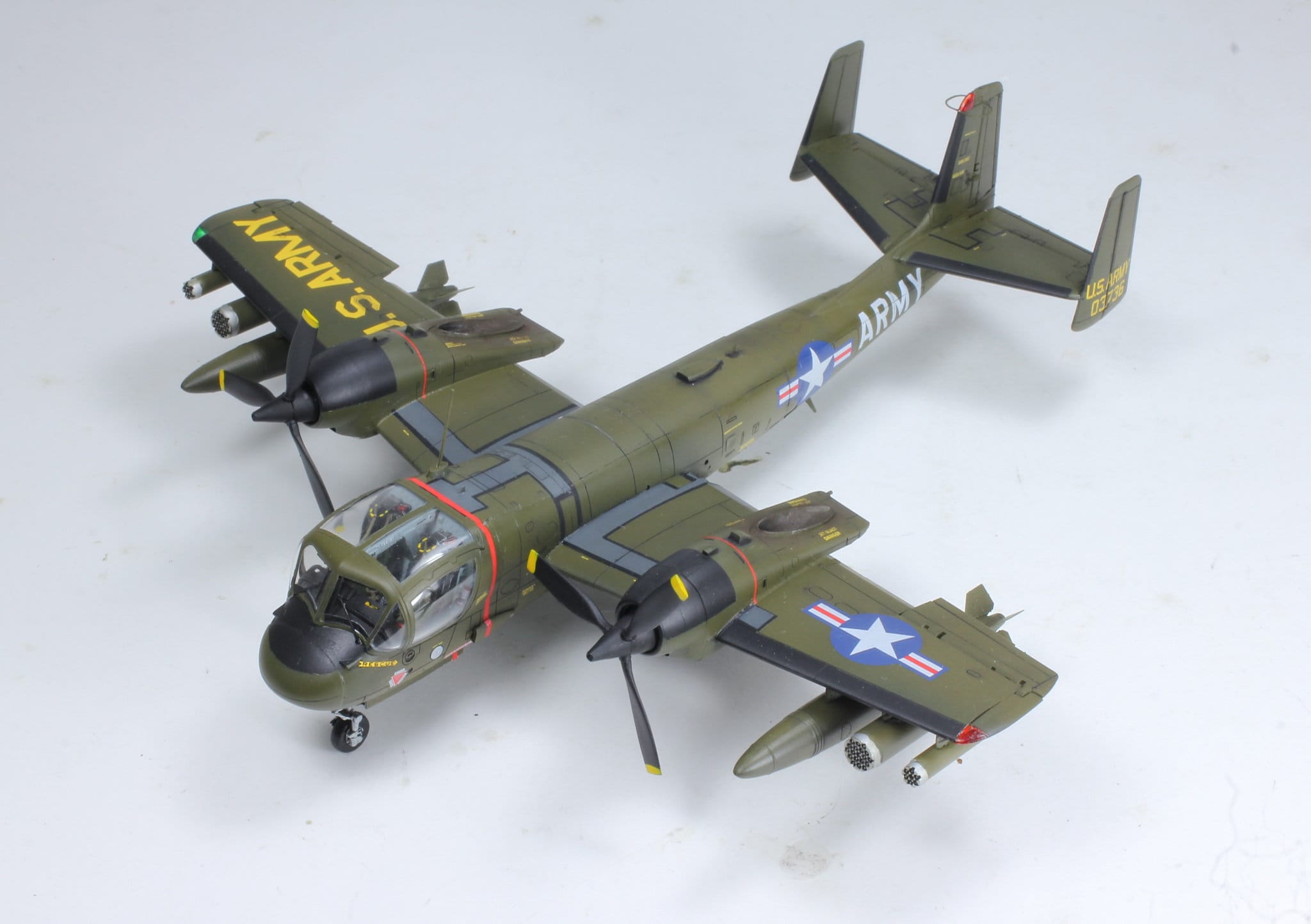 Probuilt OV-1A Mohawk Model: US Army Vietnam War, 1/72 Scale - Etsy