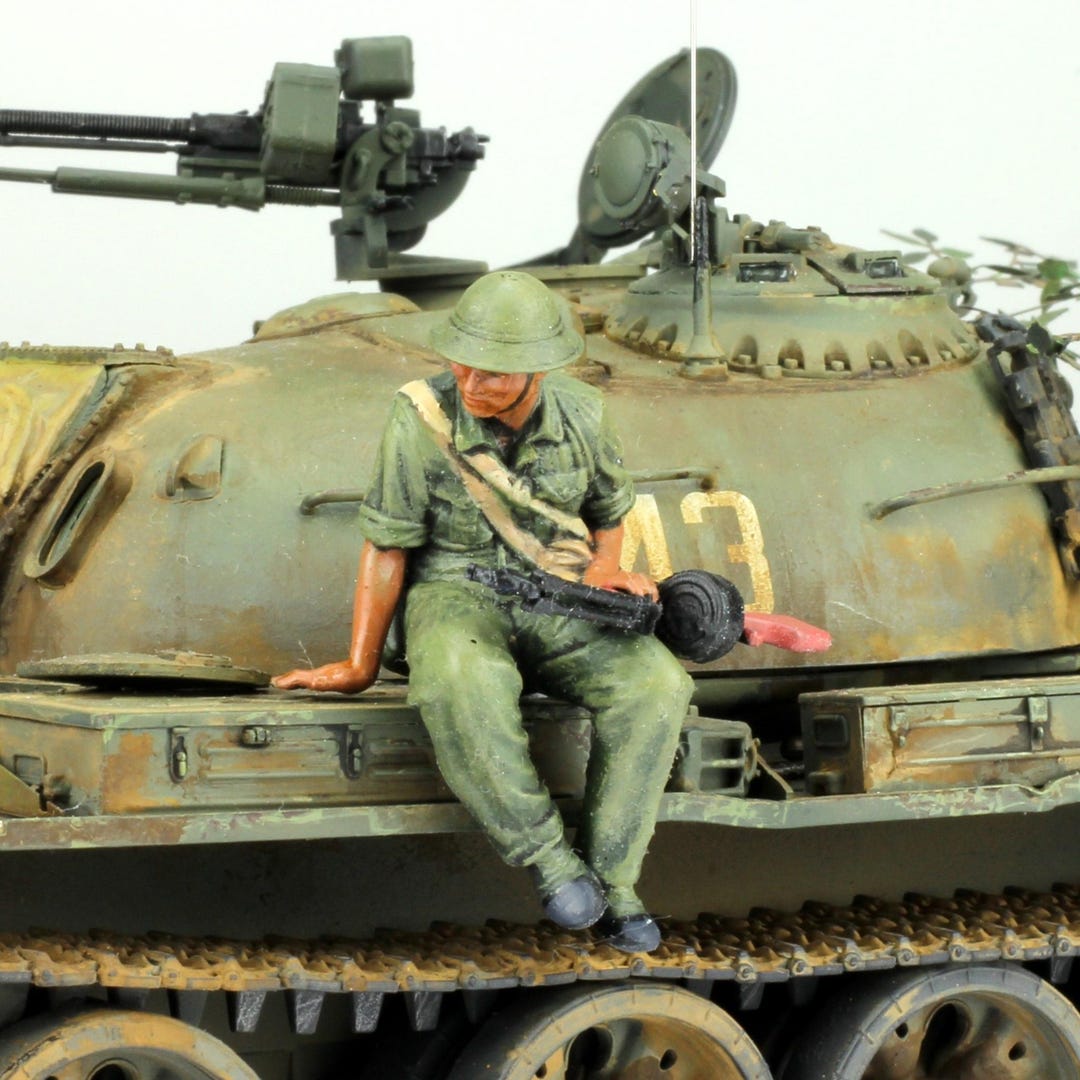 1:35 Propainted NVA Tank Rider, Vietnam War, Set 1 (no Tank) - Etsy