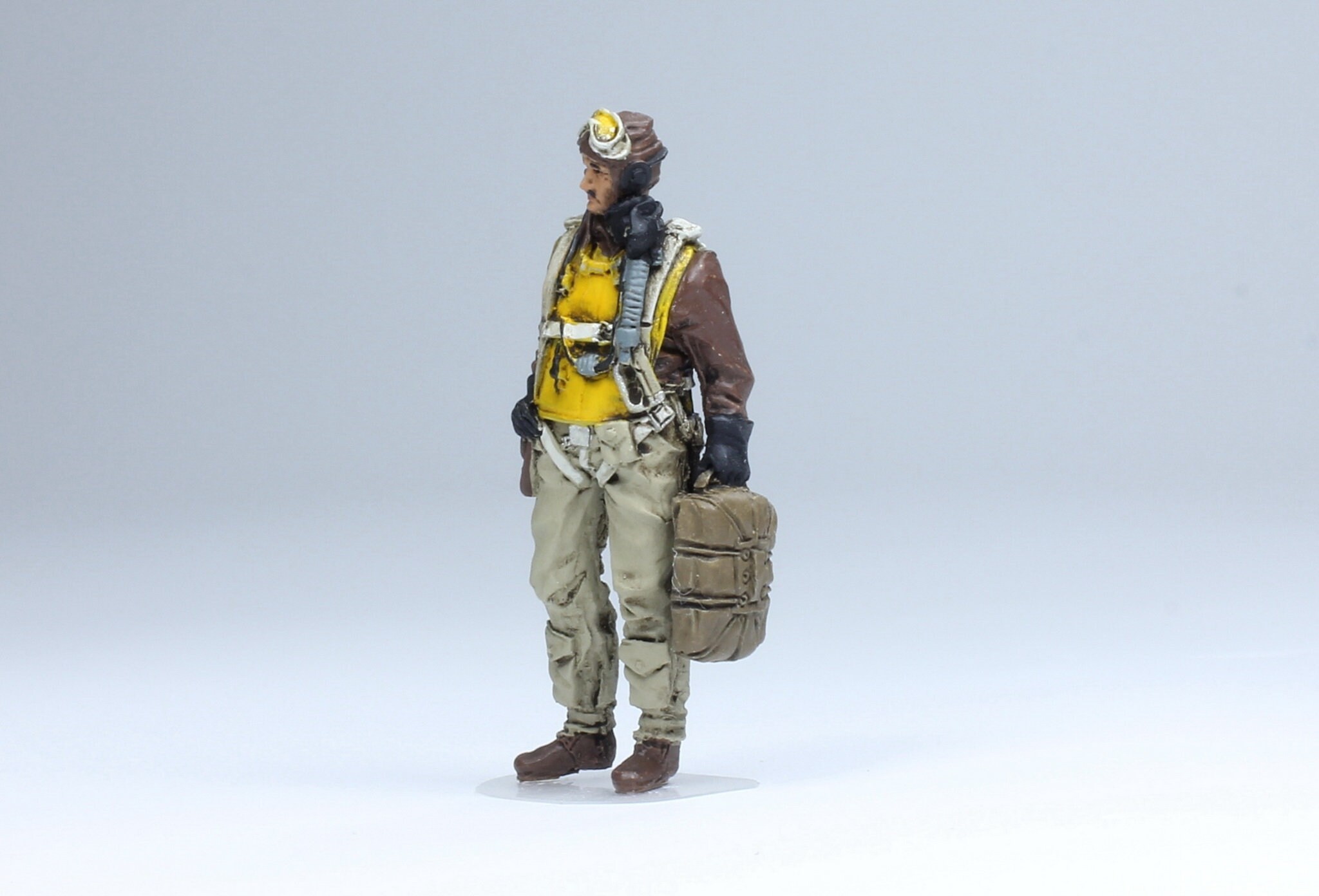 Painted Figure US Navy Pilot WWII 1:48 (built and Painted by ...
