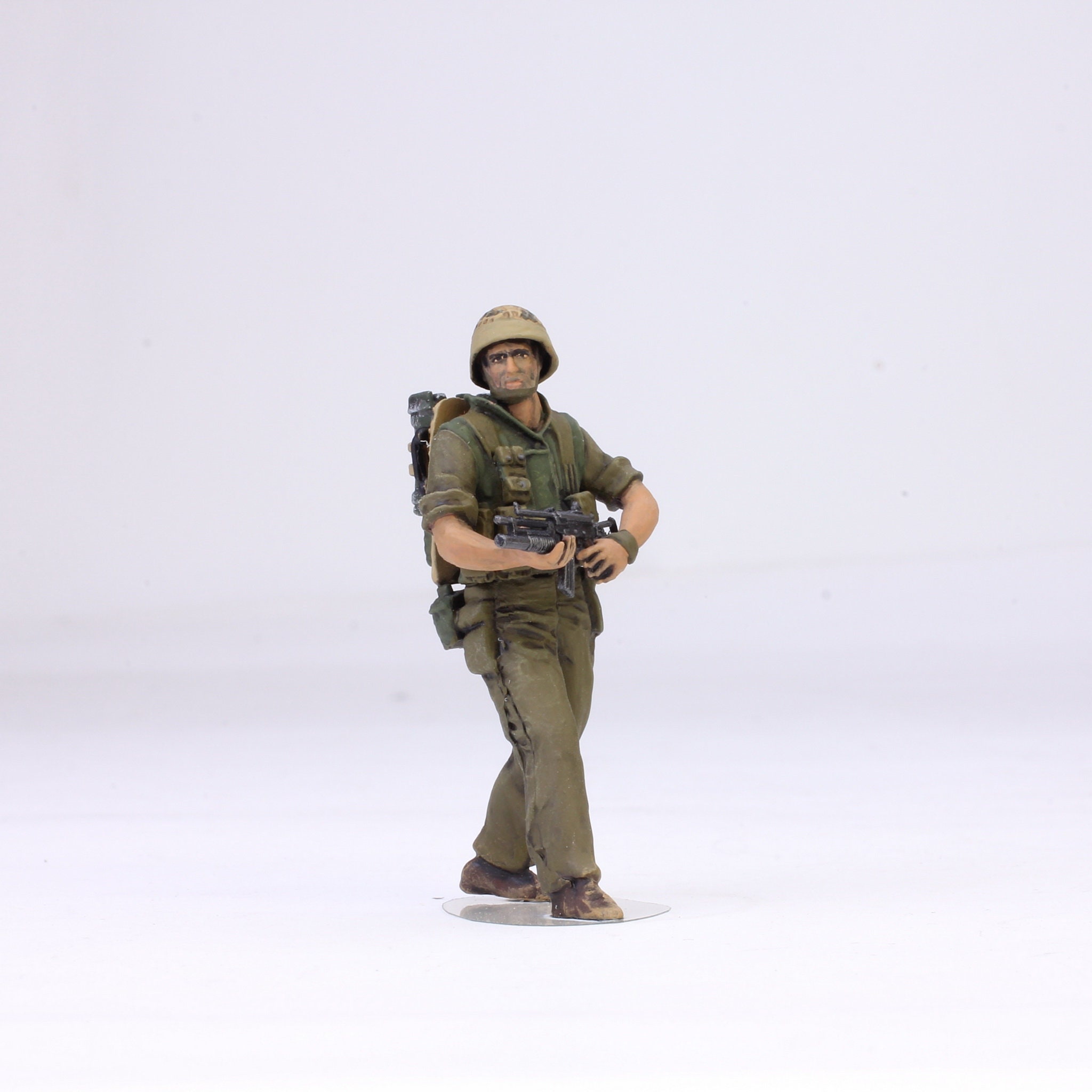 Painted Figures Israeli IDF Paratroops 04 Figures 1:35 Scale built and ...