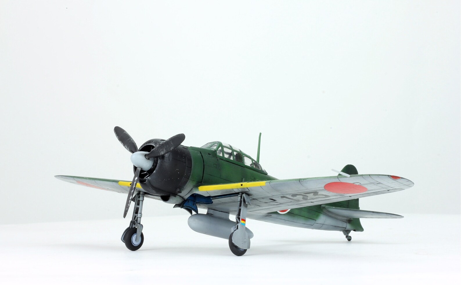Probuilt Model Japanese A6M2 ZERO TYPE 21 WW2 1:48 (built and Painted ...