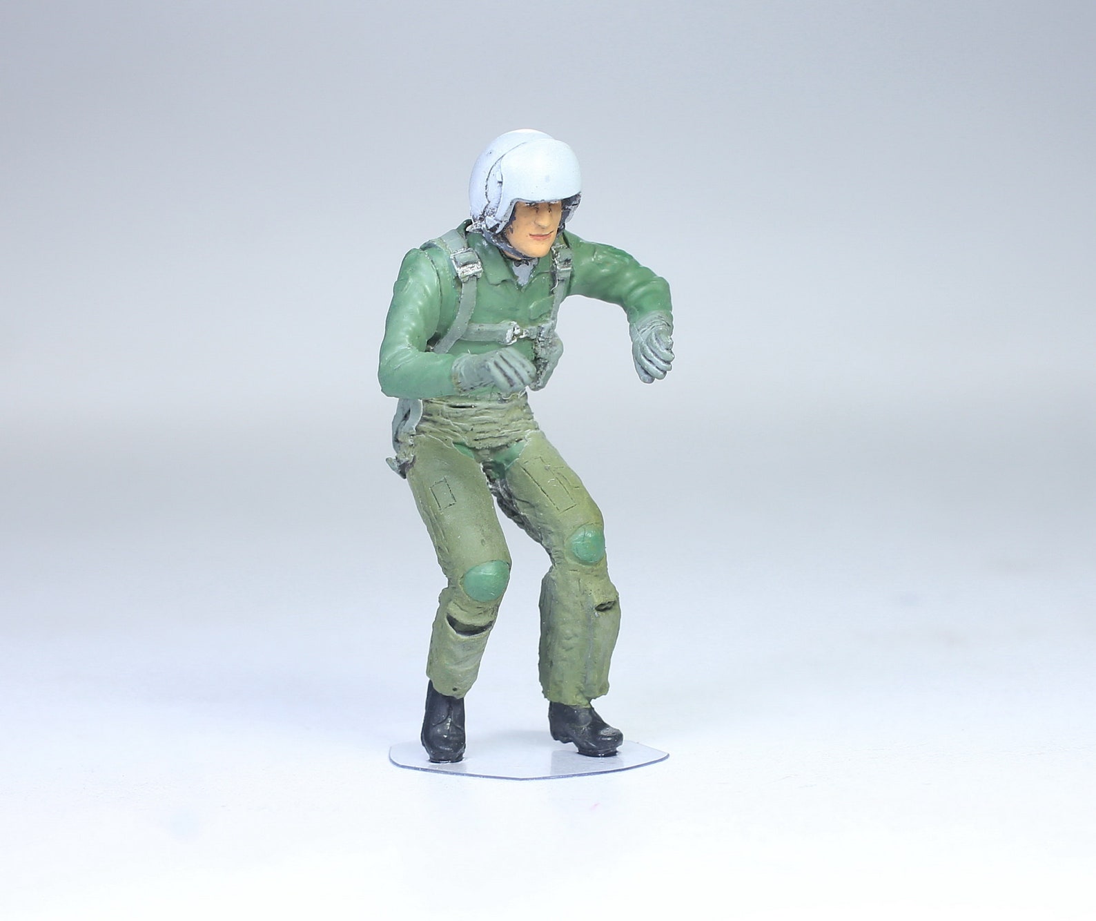 Painted Figure Modern USAF Fighter Pilot Boarding for F14 F18 A10 F22 ...