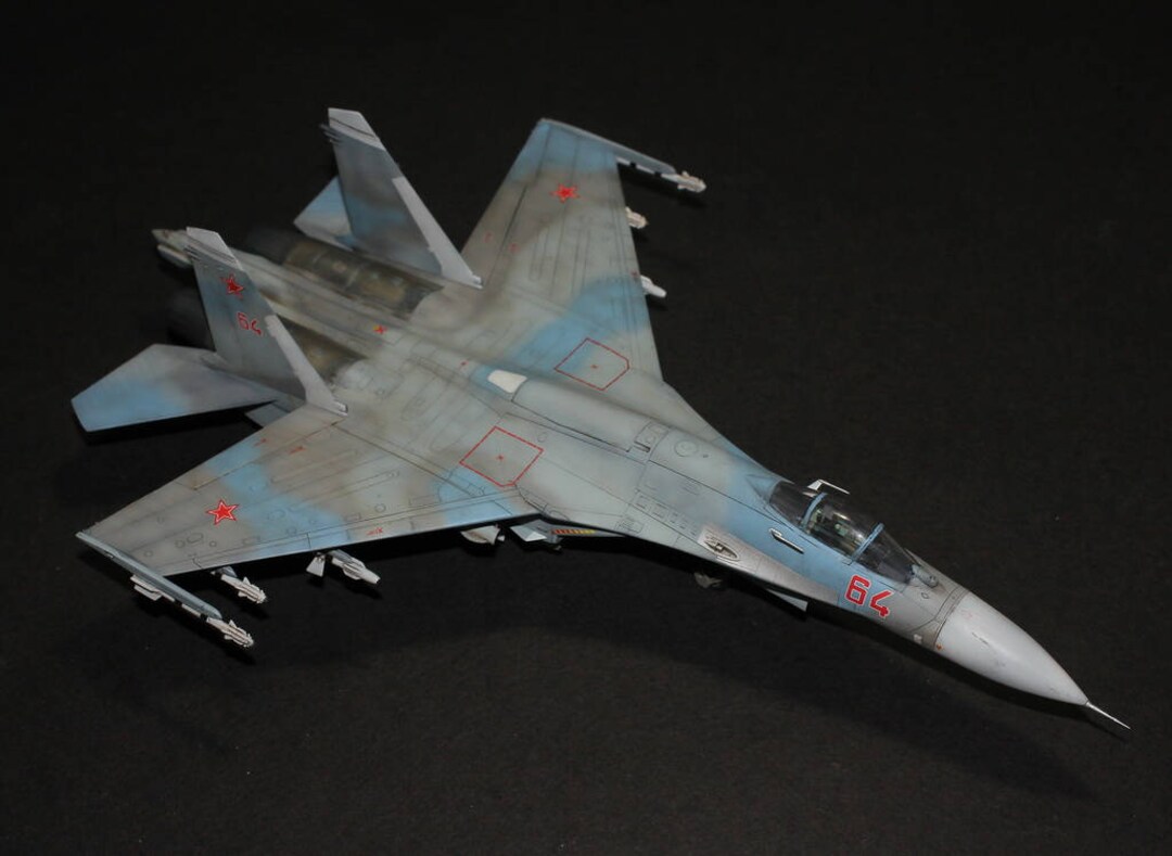 Russian SU-27 MKK Flanker G 1:72 (built and Painted by Professional ...