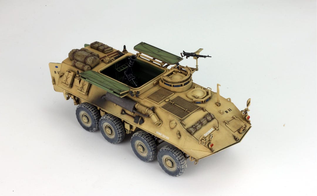 Probuilt 1:35 USMC LAV-M Mortar Model - Etsy