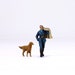 Pro-painted Figure RAF Pilot and Dog WWII 1:48 (aircraft is Not ...