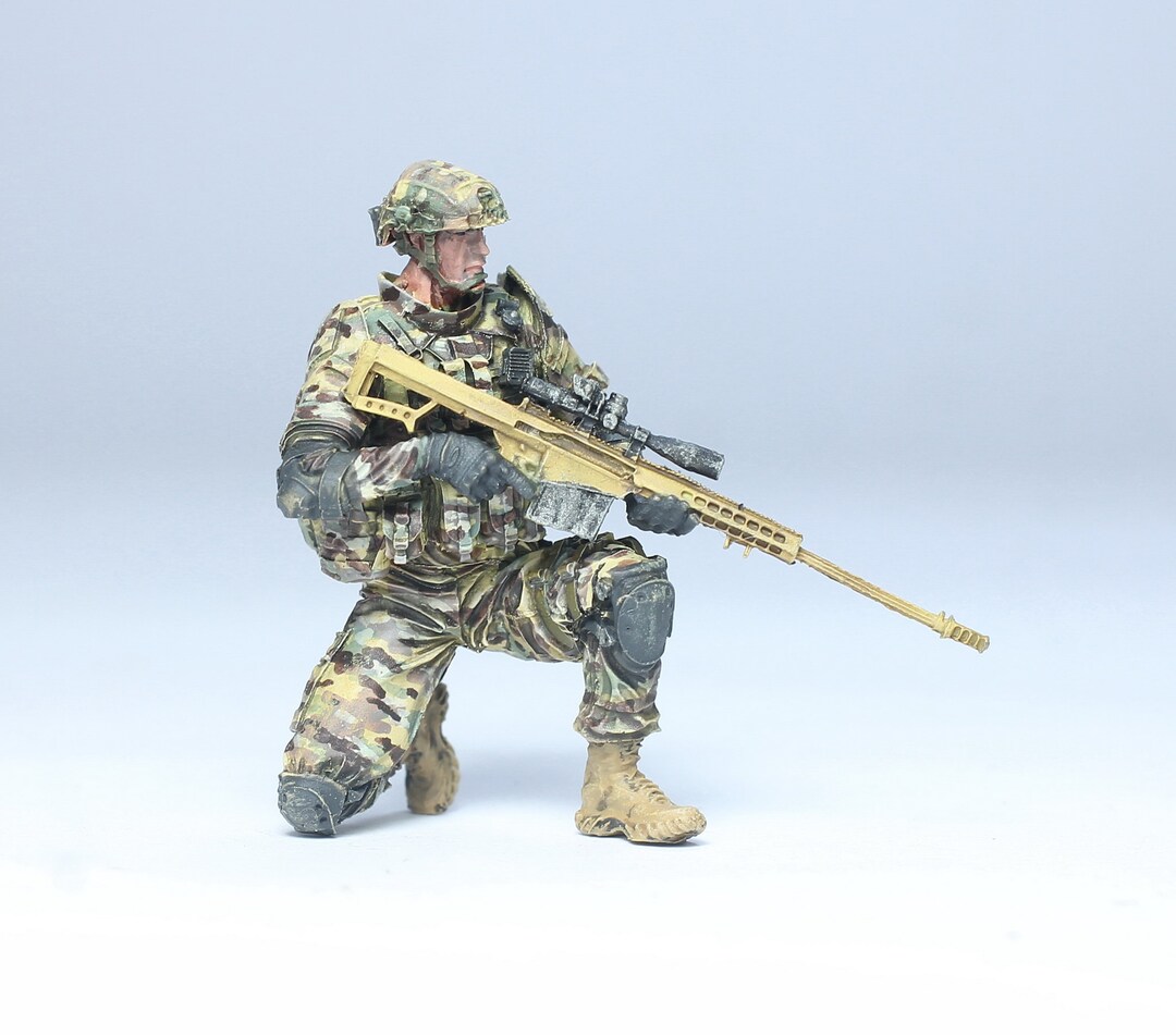 Painted Figure US Special Force in Multicam Camouflage 1:35 Scale ...