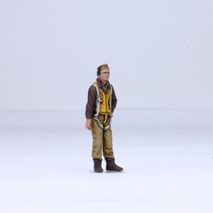 Handmade USAAF Pilot Figures: WWII Diorama, 1/48 Scale - Etsy