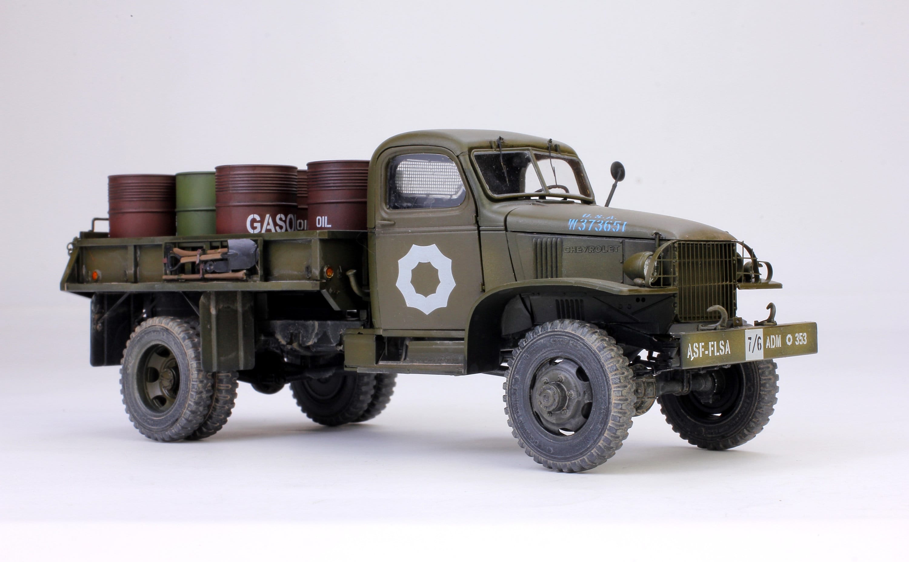 US Army G7107 4x4 15T Cargo Truck WW2 1:35 built and Painted - Etsy