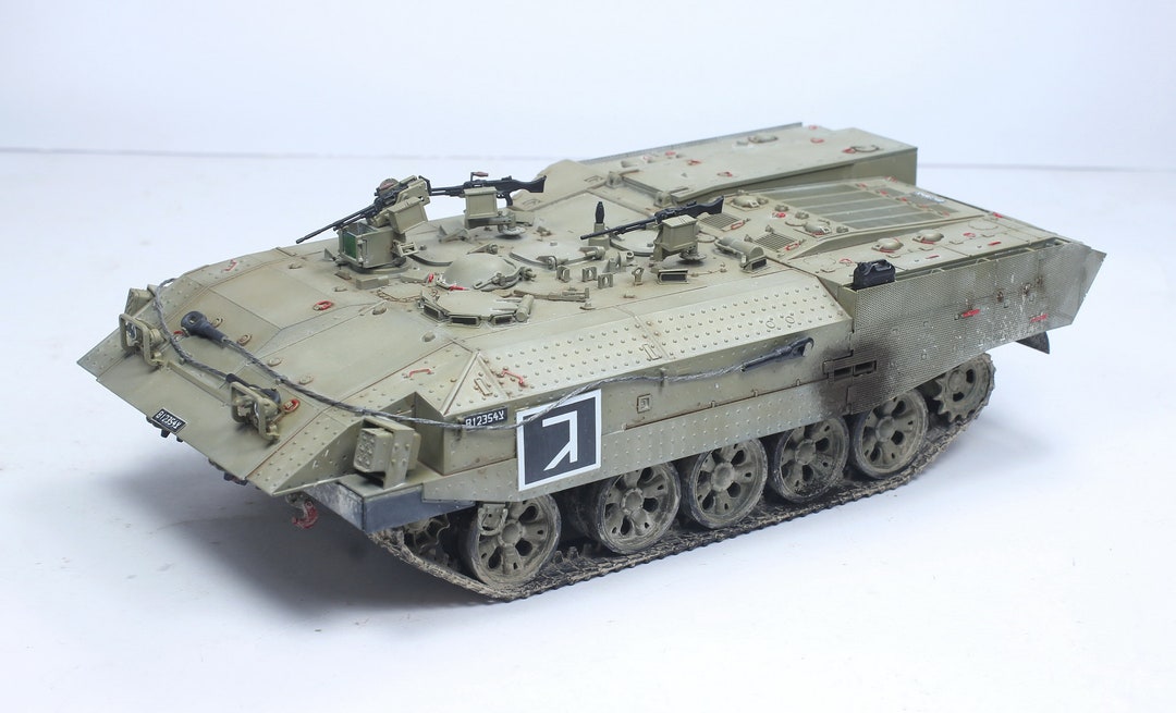 Pro Built Model IDF Israel Heavy Armoured Personnel Carrier Achzarit ...