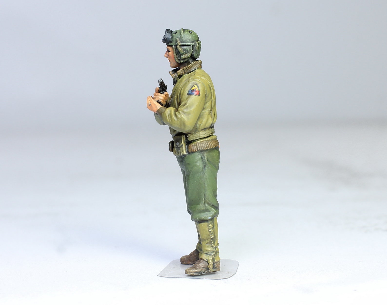 Painted Figure US Tank Commander, European Theater WWII 1:35 Scale ...