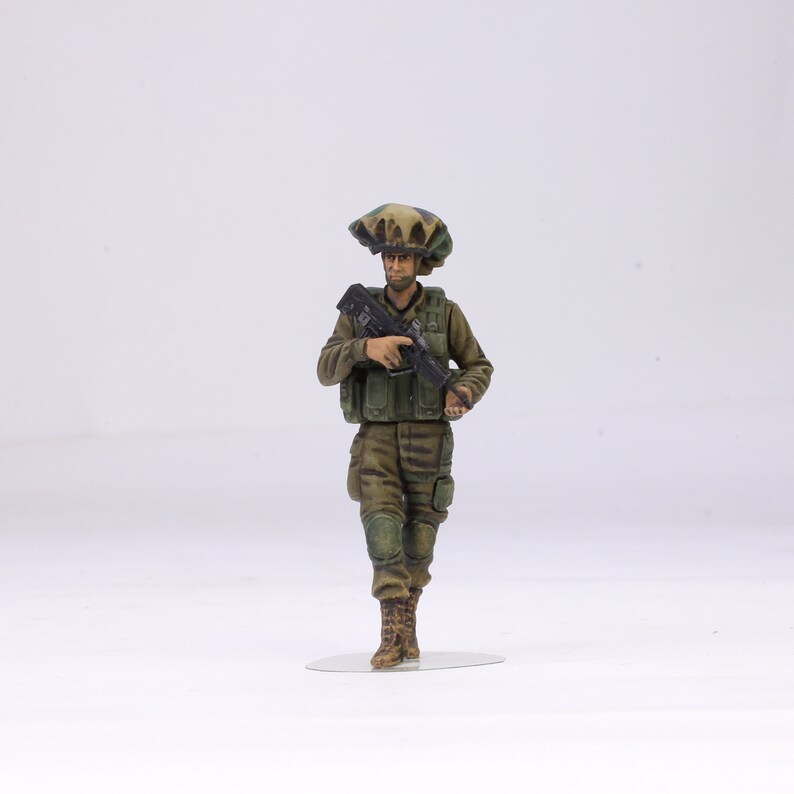 Painted Figures Israeli IDF Infantry Patrolling, Present Day 04 Figures ...