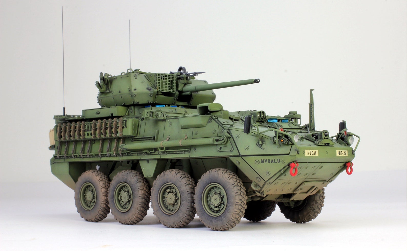 Probuilt Model M1296 Stryker IFV 1:35 (built and Painted by ...