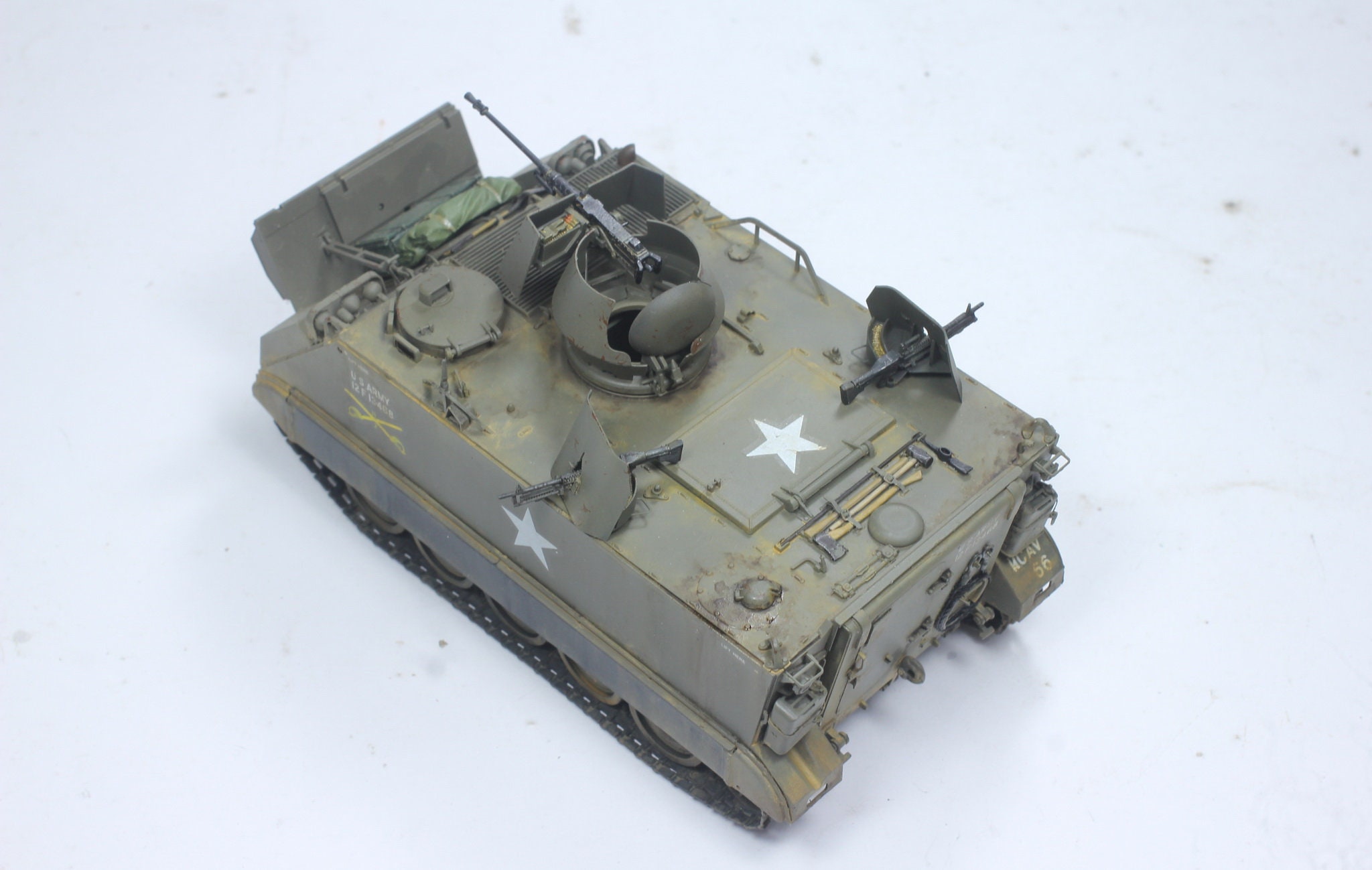 US M113A1 ACAV interior Detail Vietnam War 1:35 built and Painted by ...