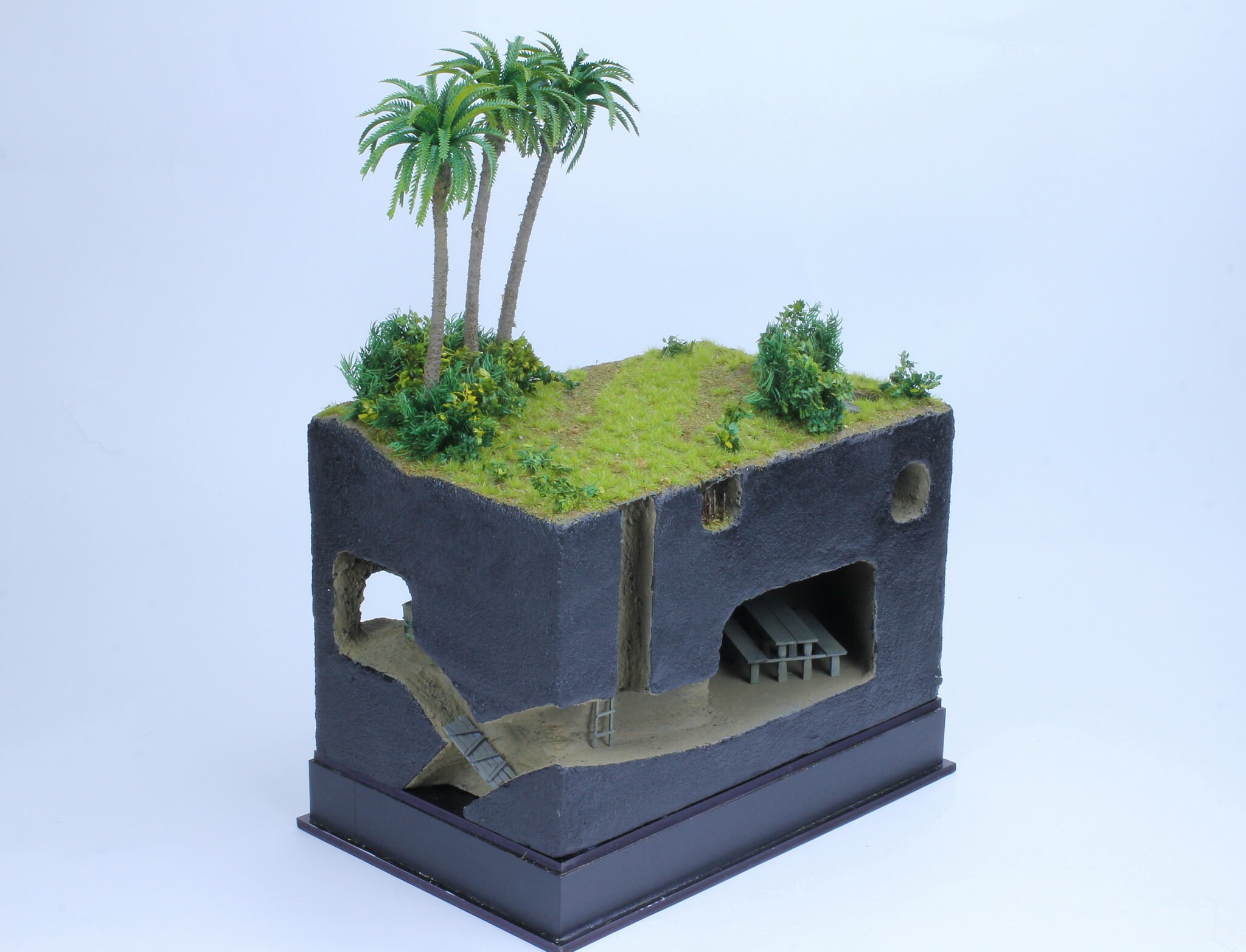 Pre-order Built Diorama Cu Chi Tunnels, Vietnam War Diorama 1:35 Scale (built and Painted by ...