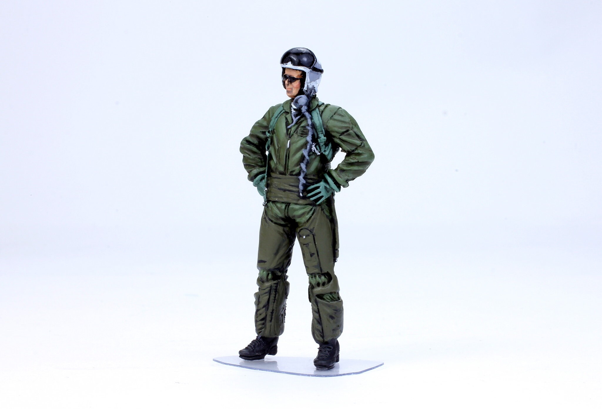 Painted Figure Modern USAF Fighter Pilot for F14 F18 A10 F22 - Etsy