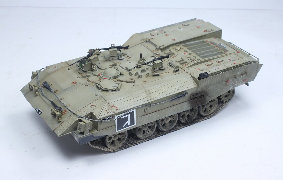 Pro Built Model IDF Israel Heavy Armoured Personnel Carrier Achzarit ...