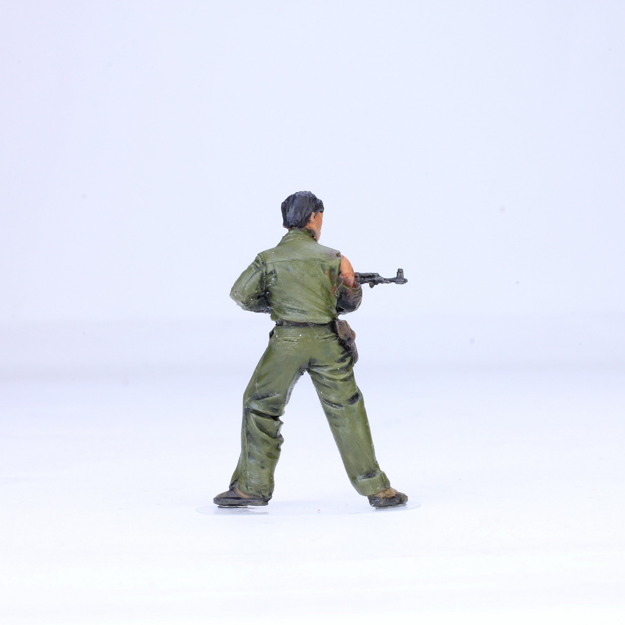Pro-painted Figure NVA Soldier in Battle, Vietnam War 1:35 Scale - Etsy