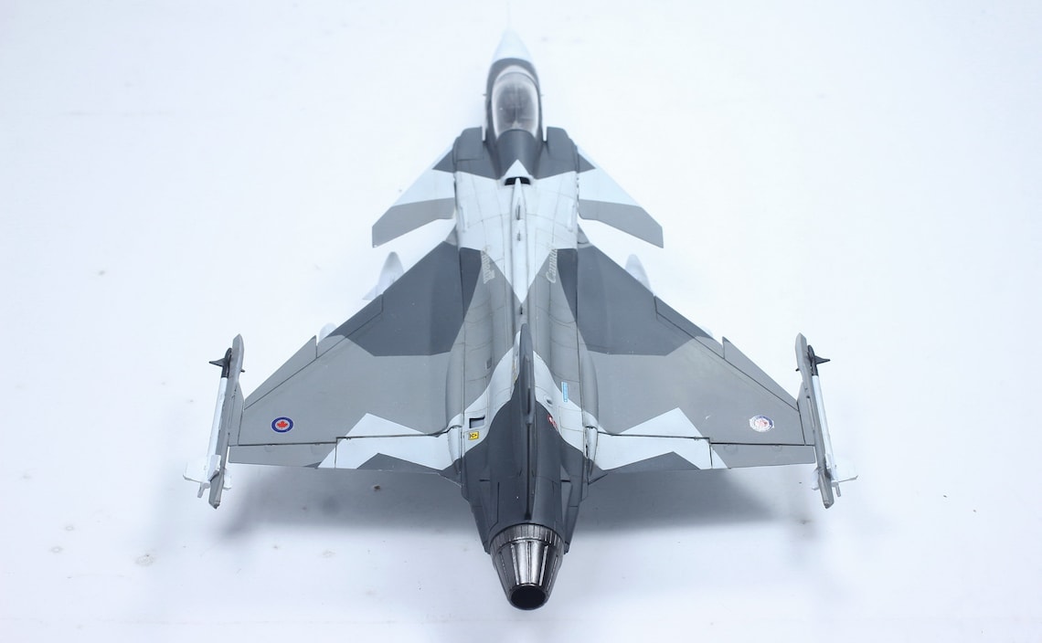 Pro Built Model Canadian Saab JAS 39 A Gripen 1:48 built and - Etsy