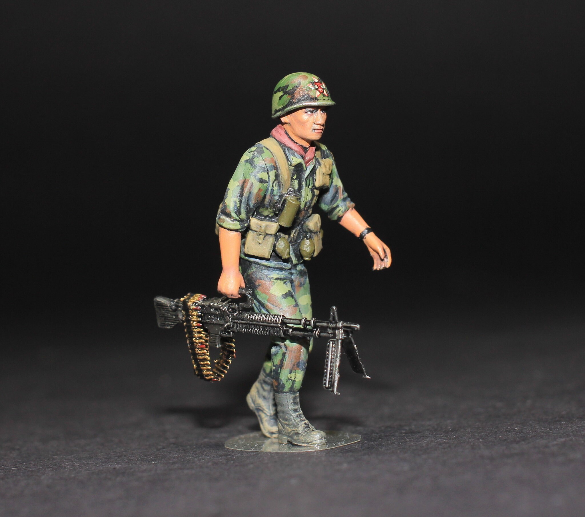 Painted Figure ARVN Rangers Saigon 1968 4 Figures in Battle - Etsy