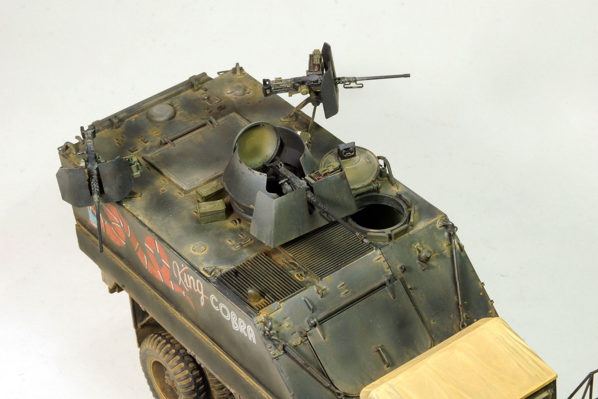 Probuilt Model US Army Gun Truck King Cobra M54 M113 - Etsy