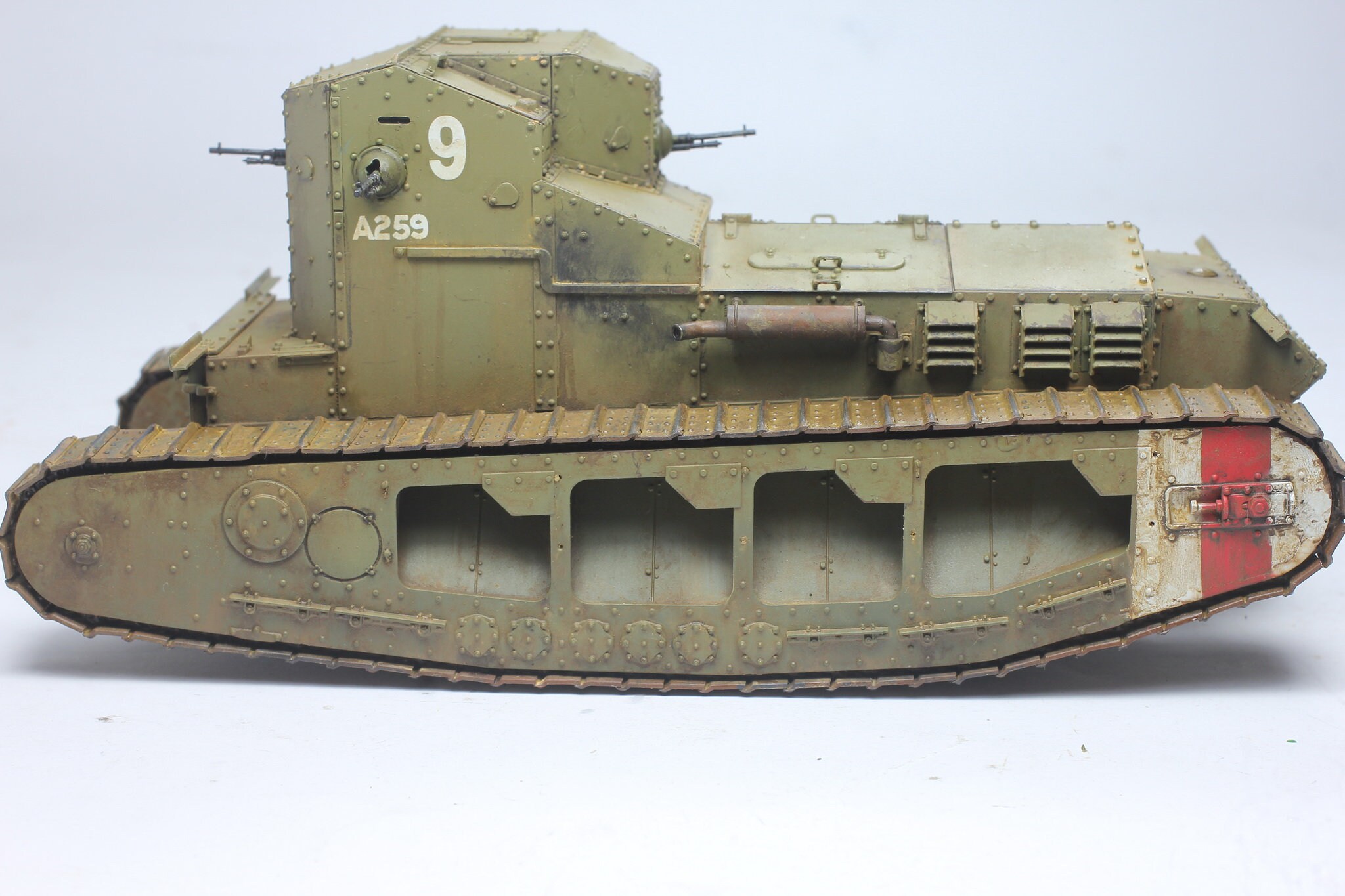 Pro Built Model Mk.a Whippet British Medium Tank WWI 1:35 - Etsy