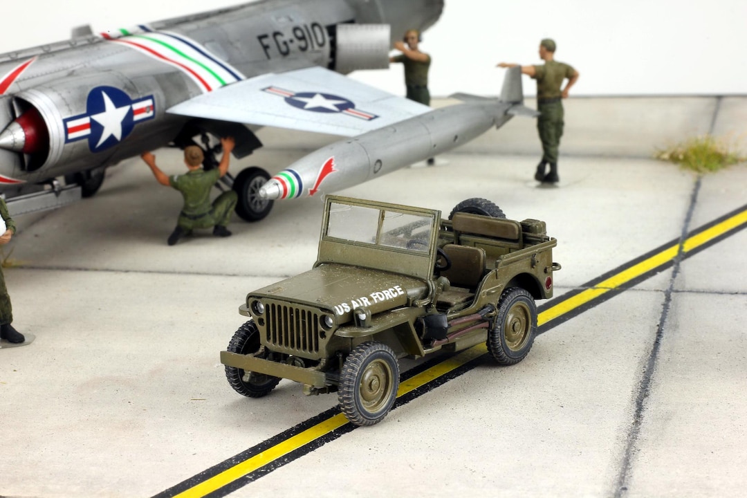 Probuilt Model 1:48 USAF Car in Airbase (rare) - Etsy