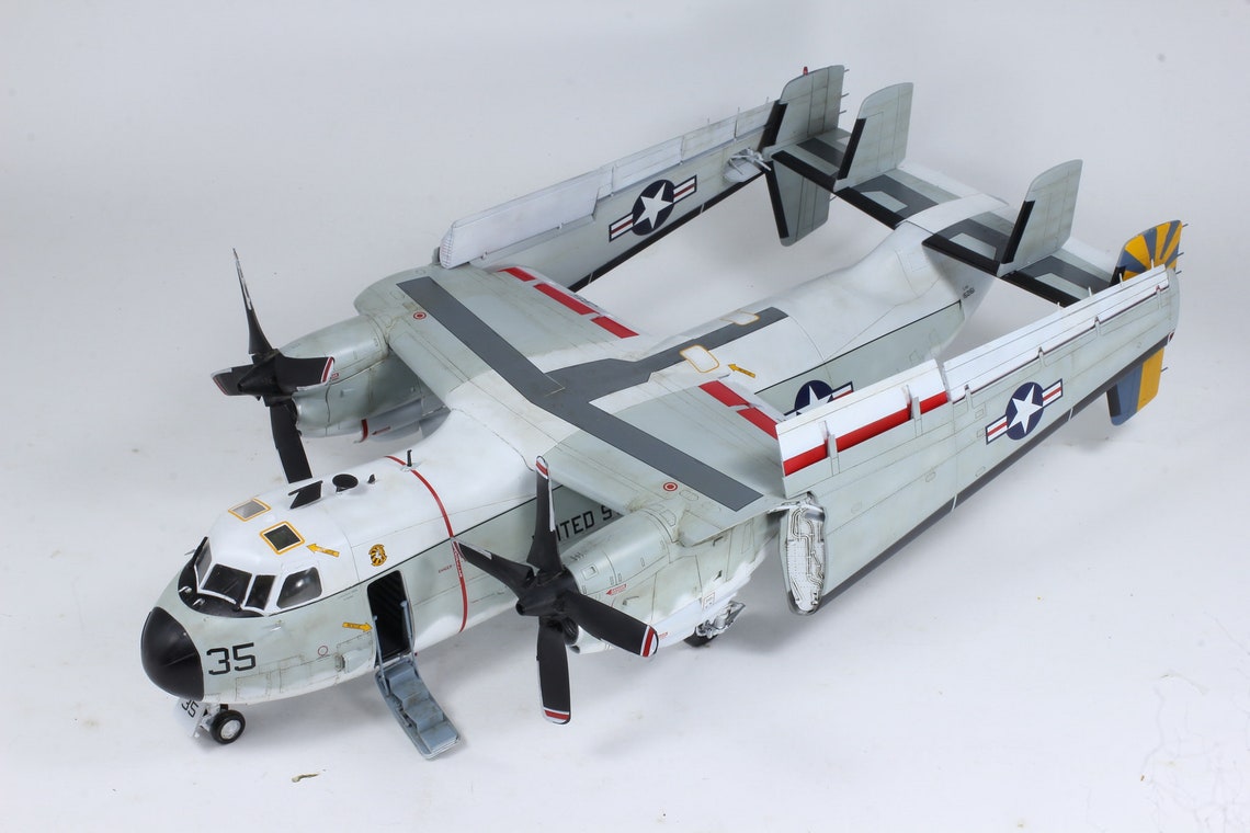 US Navy C-2A Greyhound 1:48 Pro Built Model built and Painted by ...