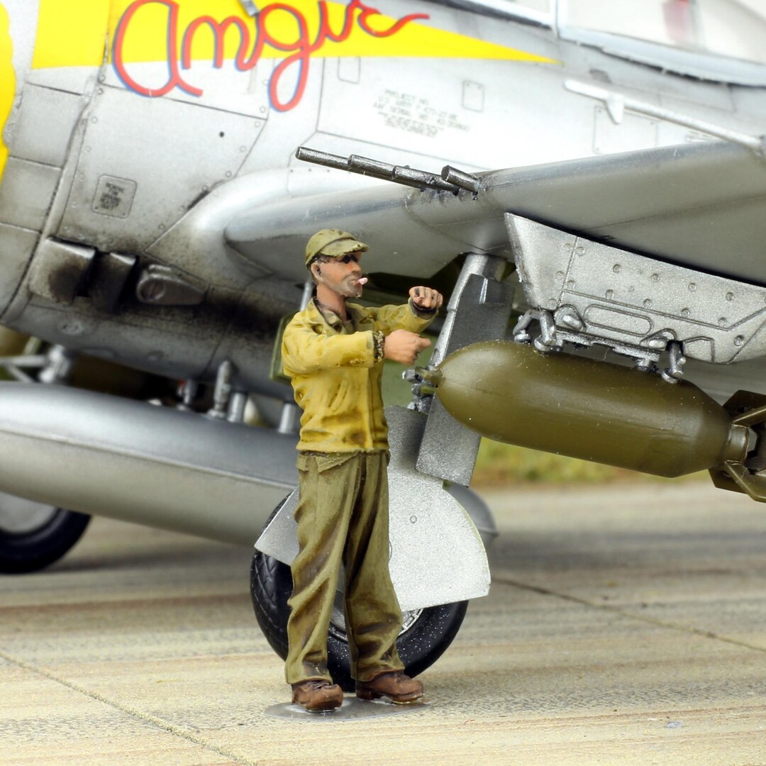 ProPainted figure USAAF Ground Crew WWII (Set 6) - Etsy 日本