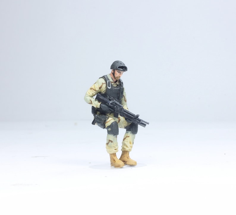 Pro-painted US Delta Force Resin Figures (1:35 Scale) - Etsy
