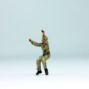 Painted Figure USAAF Ground Crew WWII (set 2) 1:48 (built and Painted ...