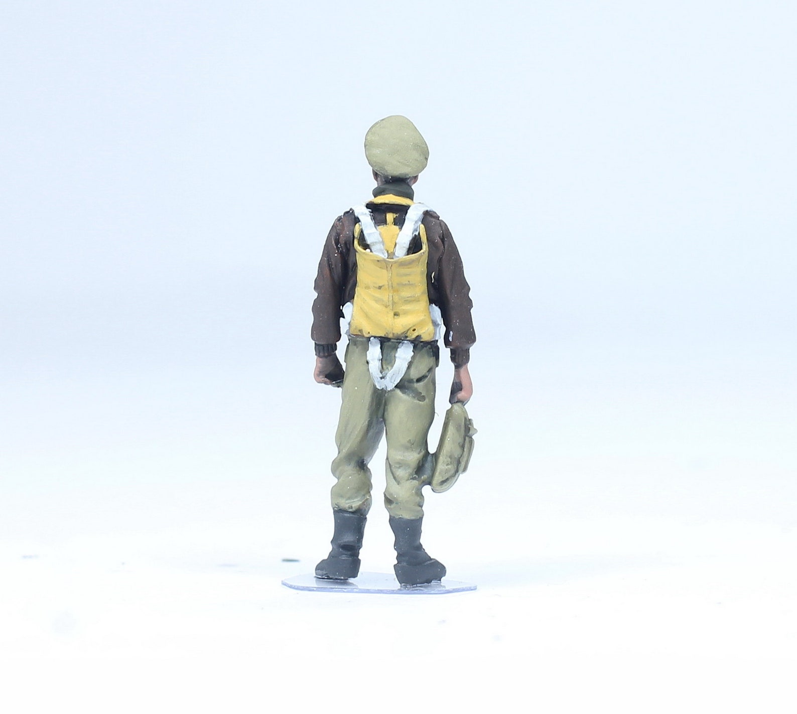 Painted Figure USAAF Pilot WWII 1:48 built and Painted by Professional ...