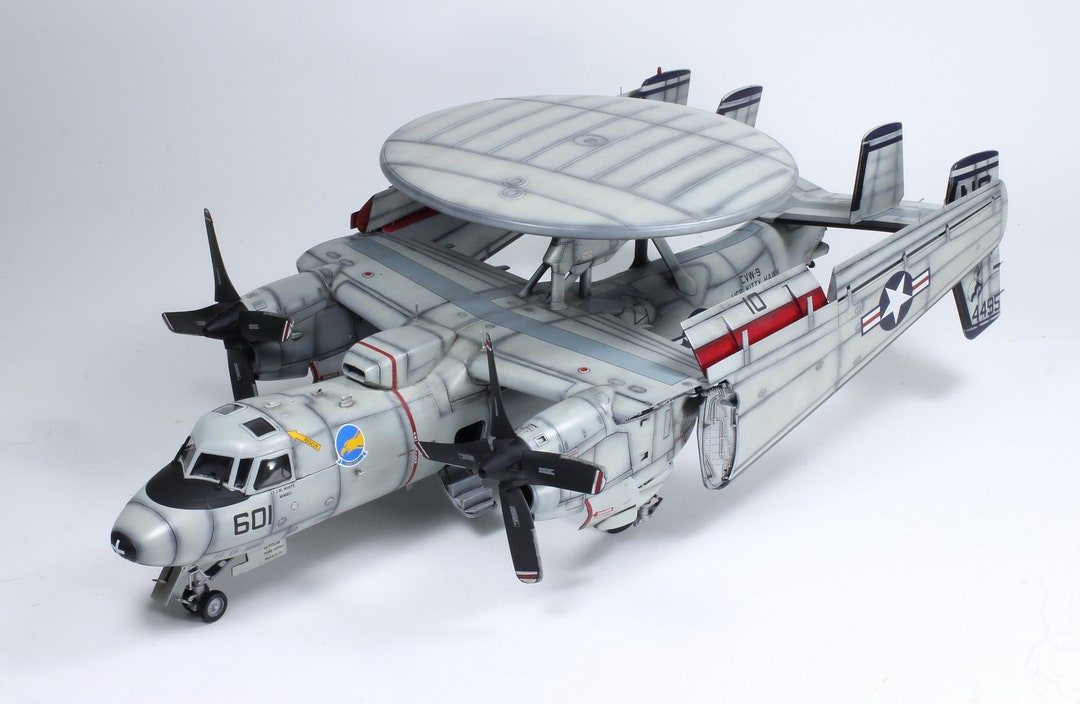 US Navy E-2C Hawkeye 1:48 Pro Built Model (built and Painted by ...