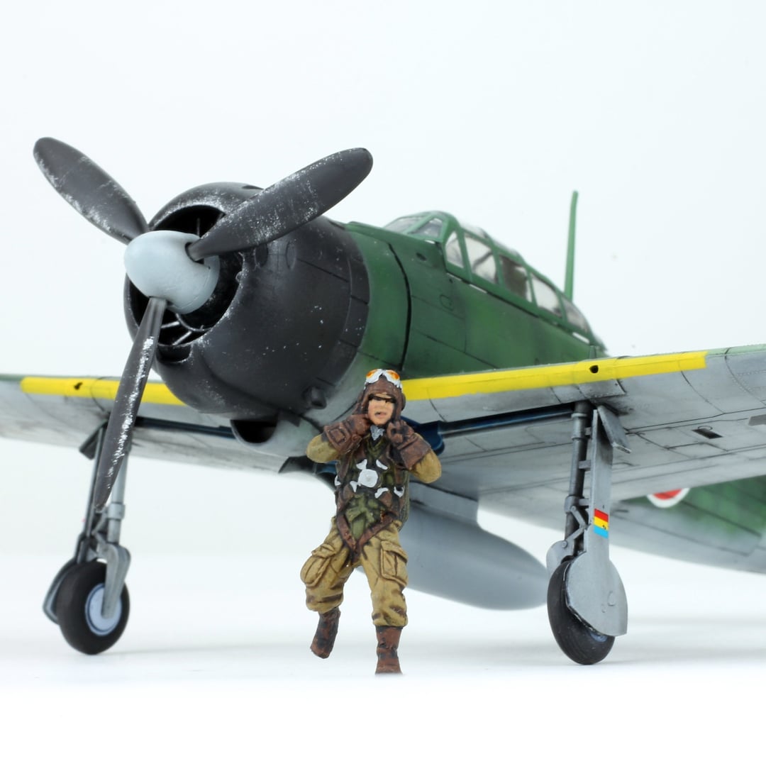 Propainted 1:48 Figure Japanese Pilot WWII (no Aircraft) - Etsy